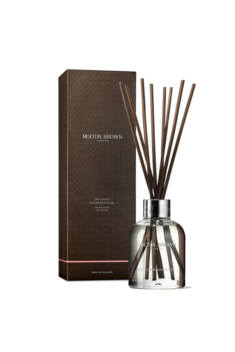 Delicious Rhubarb & Rose Aroma Reeds – soapandwaternewport