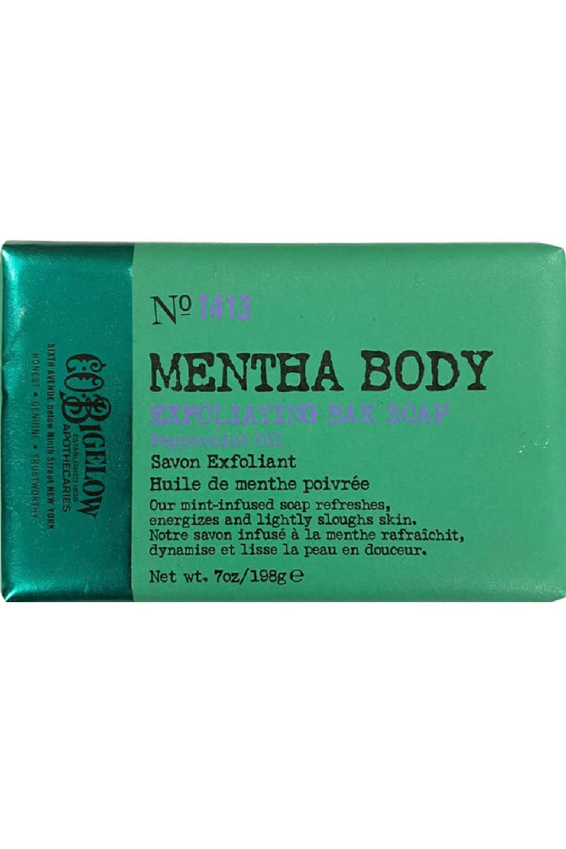 Mentha Exfoliating Bar Soap – soapandwaternewport