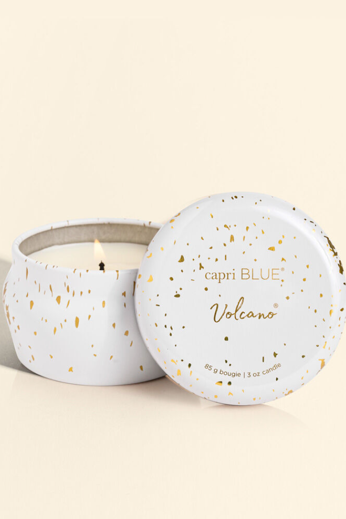 Volcano Glimmer Mini Candle – soapandwaternewport