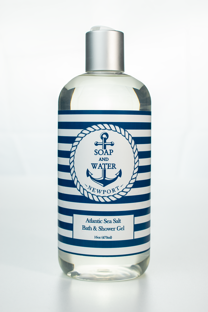 ATLANTIC SEA SALT BODY WASH – soapandwaternewport