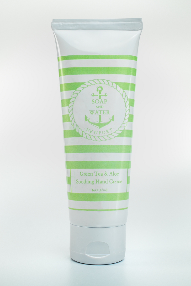Green Tea and Aloe Hand Cream – soapandwaternewport
