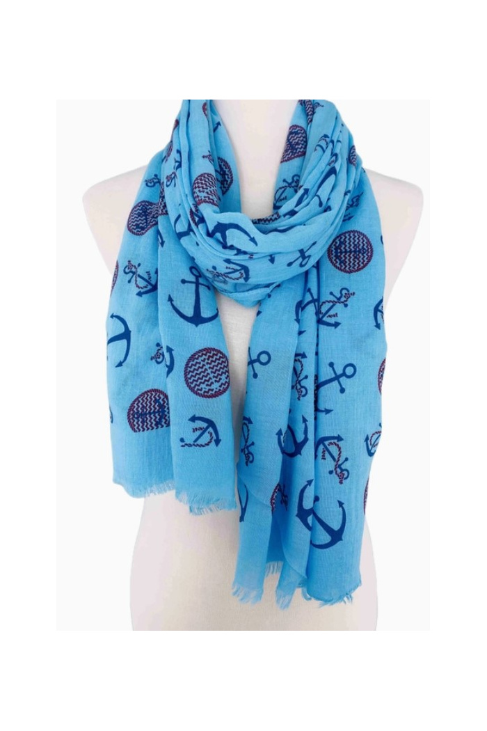 Anchor Scarf – soapandwaternewport