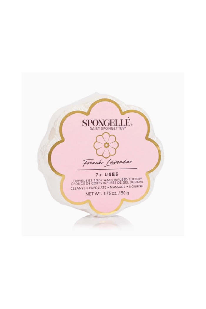 French Lavender Daisy Spongette – soapandwaternewport